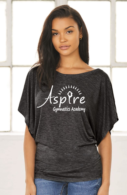 Aspire Logo Dolman Shirt – Sugar Locks